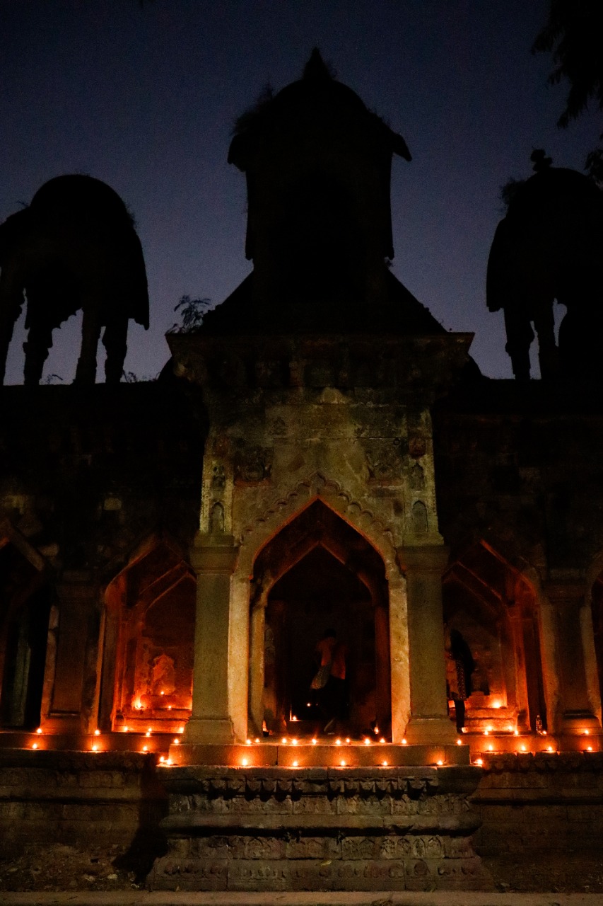 Dipotsav celebrated at Kashibai Rajghat;Youth cherishes Heritage Walk ...