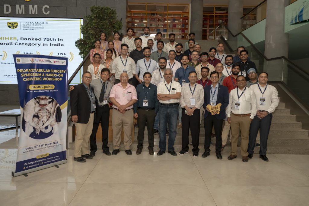 DMMC Pioneers trailblazing Workshop on Pelvic-Acetabular Injuries Amid ...