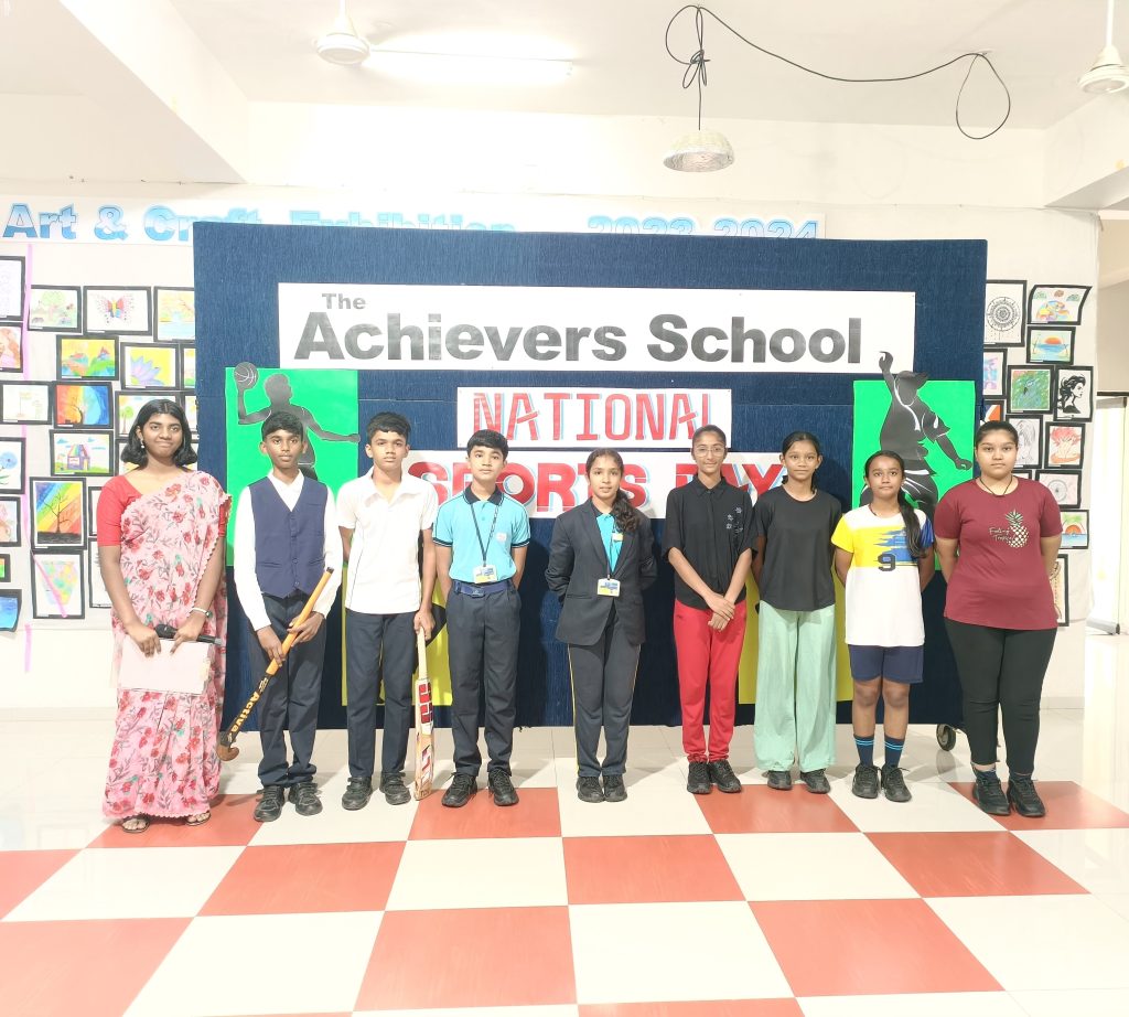 The Achievers School Celebrates National Sports Day - The Live Nagpur