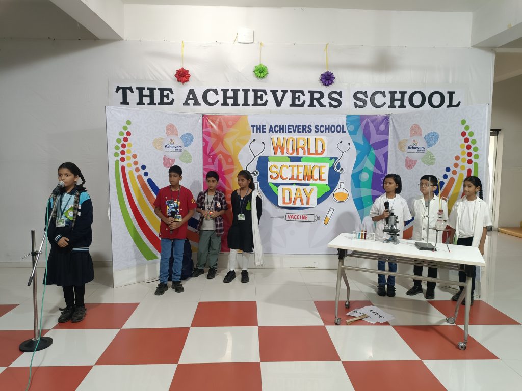 The Achievers School Celebrates World Science Day - The Live Nagpur